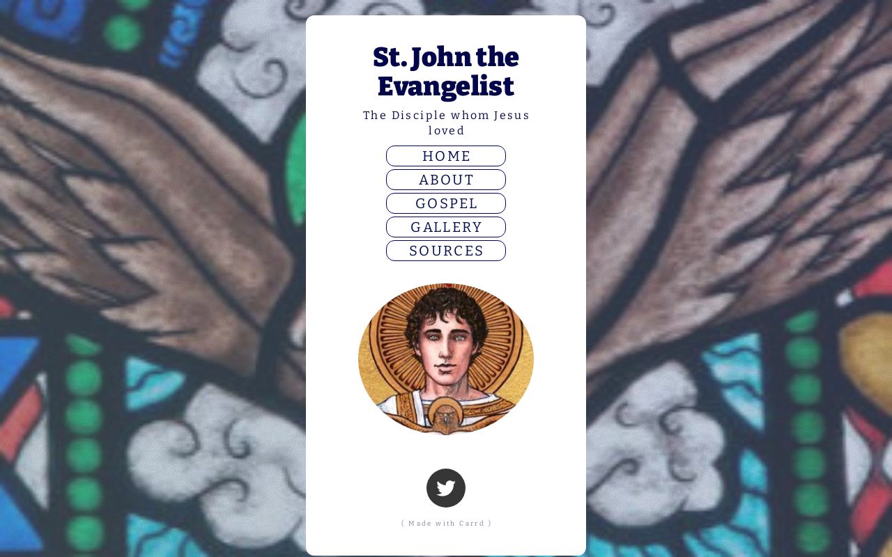 JOHN THE EVANGELIST